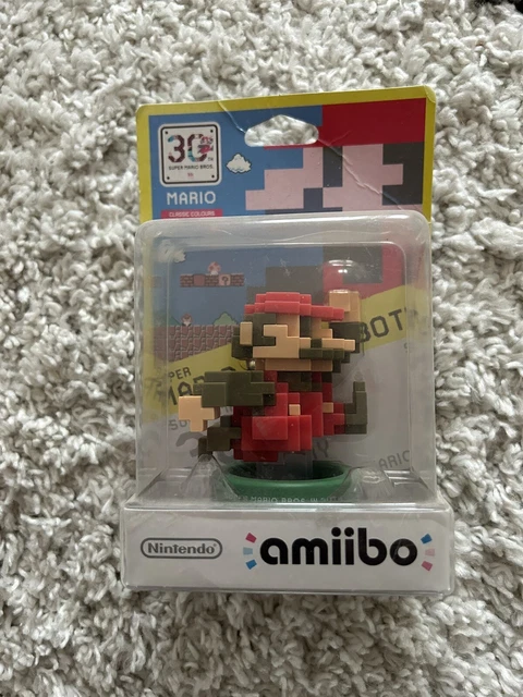 NINTENDO 8-BIT MARIO AMIIBO Classic Colours SUPER MARIO BROS 30TH ...