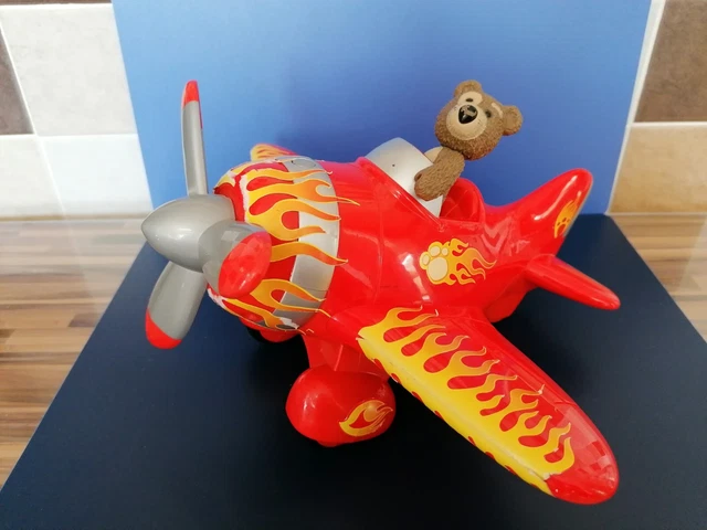 CBEEBIES LITTLE CHARLEY Bear 3.5" Figure & Plane with Sounds £24.99 ...