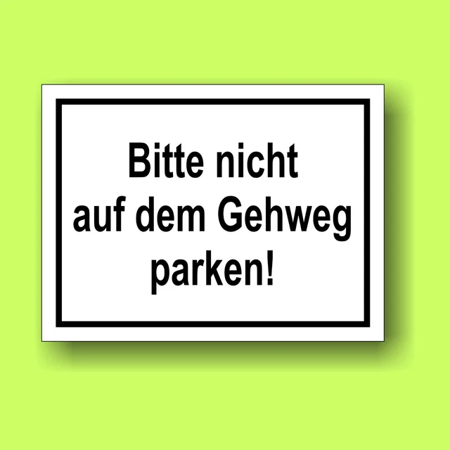Was Kostet Parken Verbotswidrig Auf Dem Gehweg