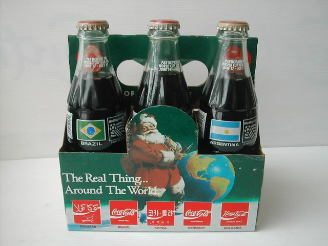 COCA-COLA BOÎTE CARTON D'emballage Pour 6 Petites Bouteille La Chose ...