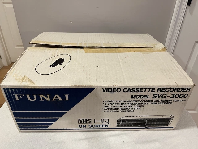 FUNAI SVG-3000 VHS VCR~BRAND NEW IN BOX $199.00 - PicClick