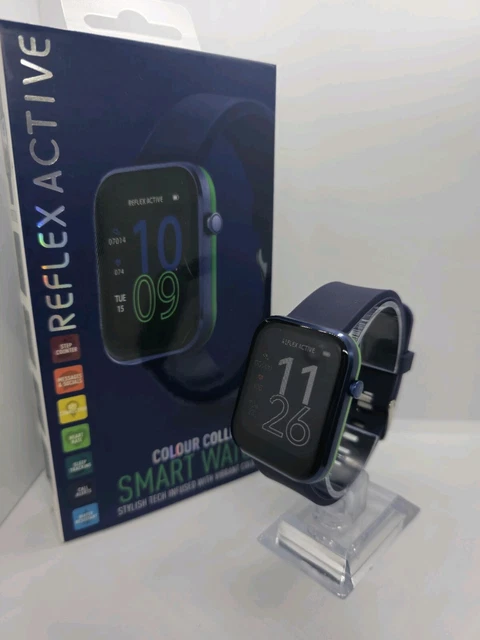 REFLEX ACTIVE SERIES 12 Smart Watch Navy £1.75 - PicClick UK