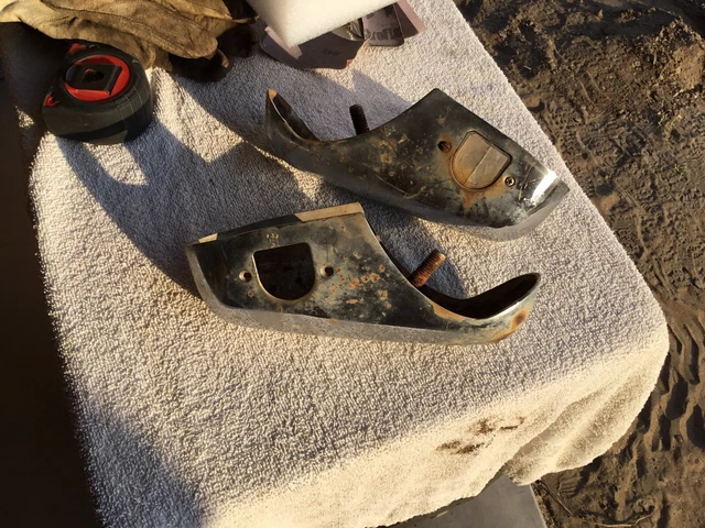 VINTAGE 1940S, 1950’S Rear Bumper Guards. Original $175.00 - PicClick