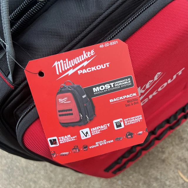 MILWAUKEE 48-22-8301 PACKOUT Backpack £78.85 - PicClick UK