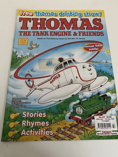 VINTAGE THOMAS THE Tank Engine & Friends Magazine 24th Nov 7th Dec 1999 ...