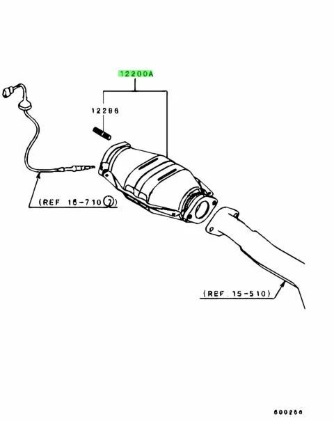 GENUINE CATALYTIC CONVERTOR For: Mitsubishi Lancer Evo 5 6 CP9A £1,749. ...