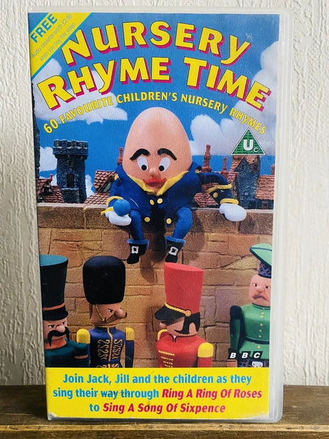 BBC NURSERY RHYME Time VHS VIDEO EUR 22,10 - PicClick IT