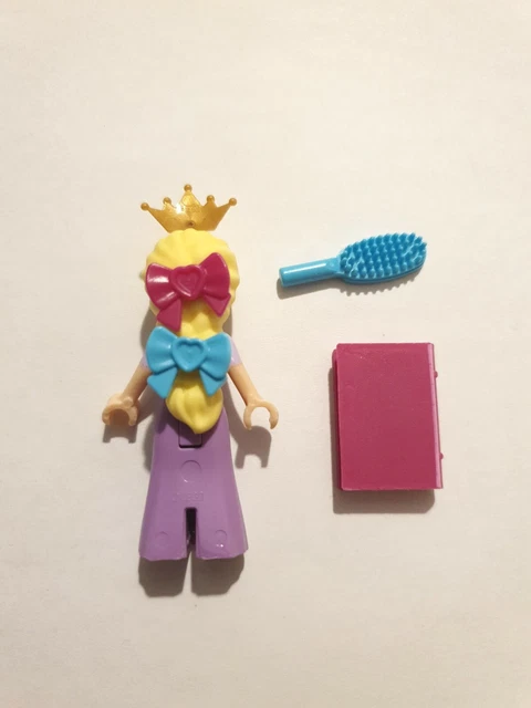 LEGO DISNEY PRINCESS Rapunzel dp006 With Bows,Tiara,Book,Hairbrush From 41054 £8.50 - PicClick UK
