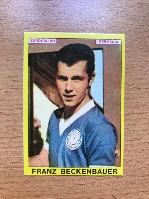 PANINI CALCIATORI 1966/67 - Franz Beckenbauer ROOKIE CARD Sticker ...
