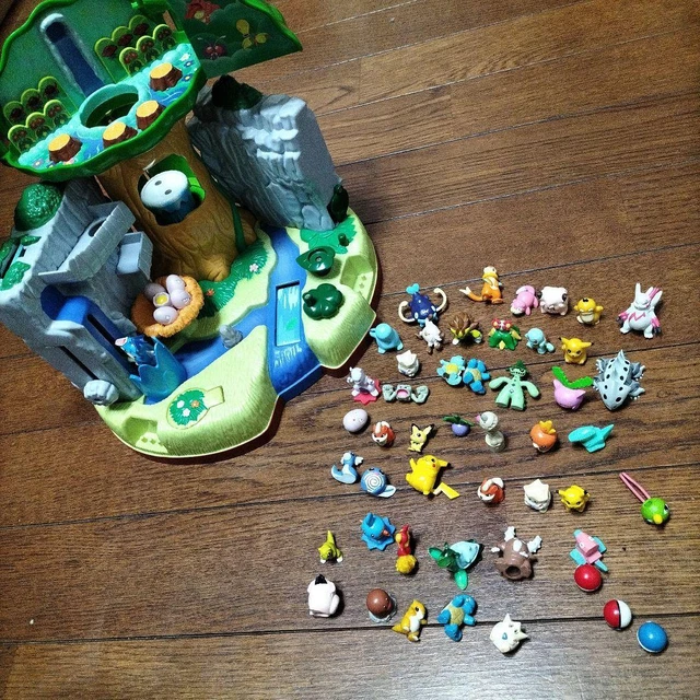 CHIBI POKE HOUSE Deluxe Type Pokemon Pikachu Expedition TOMY with ...