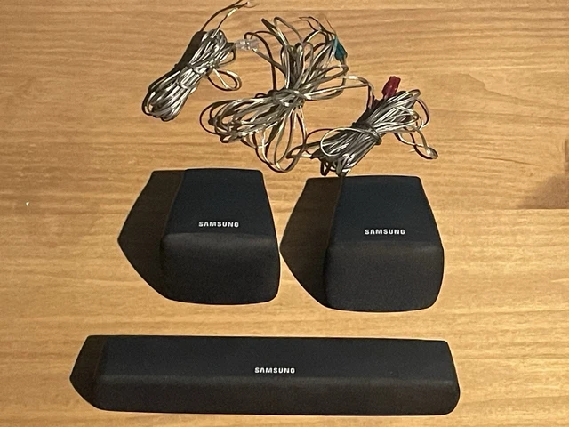 SAMSUNG SURROUND SOUND Speaker System PS-CTZ222 Center & 2x Rear ...