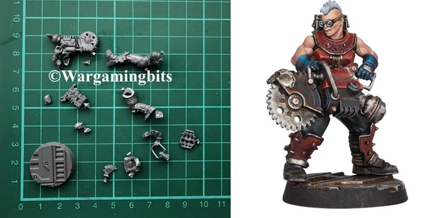 GAMES WORKSHOP NECROMUNDA House Goliath Male Forge-Born With Heavy Rock ...