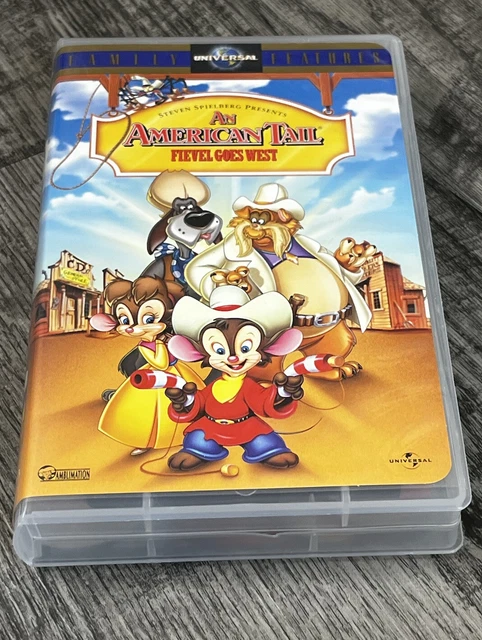 AN AMERICAN TAIL: Fievel Goes West VHS, 1998) Universal Family Feature ...