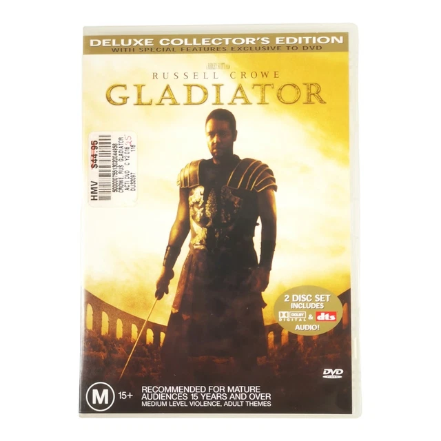 GLADIATOR DVD MOVIE Deluxe Collector's Edition Russell Crowe £2.21 ...