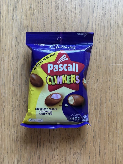 VIRAL CADBURY PASCALL Clinkers Sweets Milk Chocolate Australian Import ...