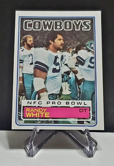1983 TOPPS #57 Randy White Dallas Cowboys NFL Football Team Card $3.00 ...