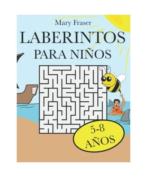 LABERINTOS PARA NIÑOS: Libro de Laberintos para Niños y Niñas de 5-8 años | £8.88 - PicClick UK