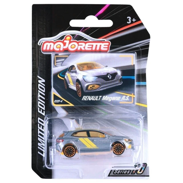 MAJORETTE 1/64 RENAULT Megane Rs Silver Limited Edition Serie 10 News ...