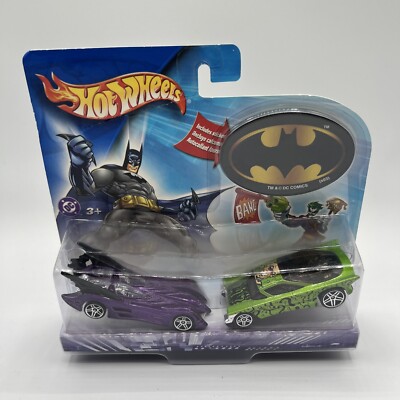 HOT WHEELS BATMOBILE Vs. The Riddler - MIB £6.51 - PicClick UK