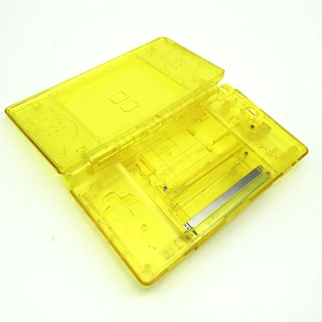 NEW CLEAR YELLOW Full Housing Shell Case Buttons Tool Kits for Nintendo ...