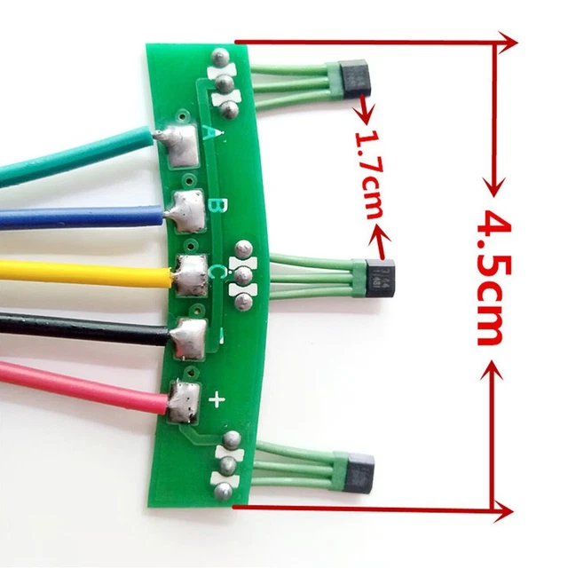 BRUSHLESS MOTOR COMPATIBLE Electric Vehicles Hall Sensor for 3144 3413 ...