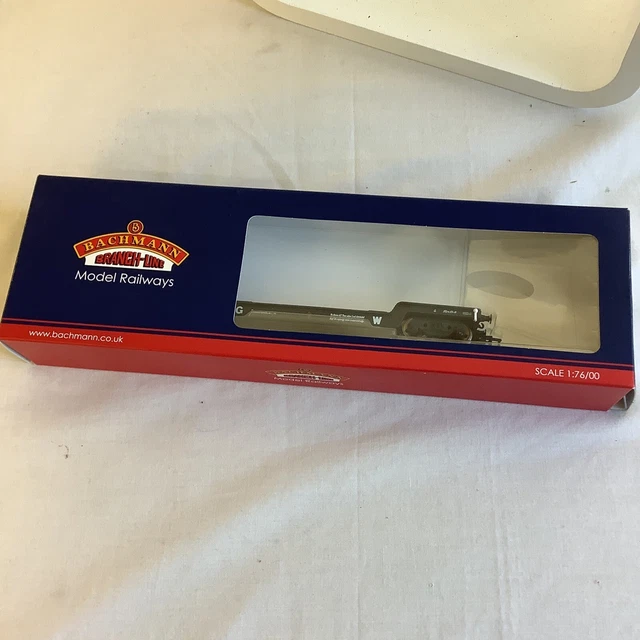 BACHMANN OO GAUGE Bogie Well Crocodile Wagon GWR in Dark Grey Model 33 ...