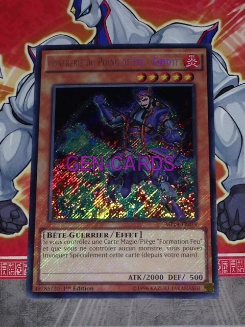 CARTE YU GI Oh CONFRERIE DU POING DE FEU - COYOTE MP14-FR0154 EUR 5,00 - PicClick FR