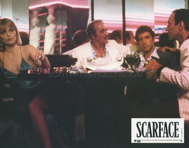 AL PACINO MICHELLE Pfeiffer Robert Loggia Scarface 1983 Lobby Card ...