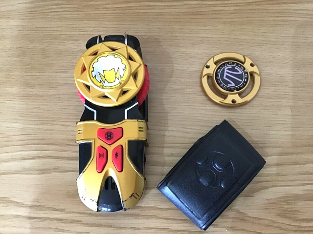 POWER RANGERS NINJA Storm Wind Morpher with Strap + 2 Discs Bandai 2002 ...