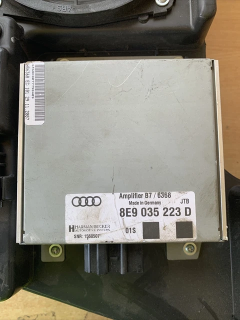 AUDI A4 B7 Herman Becker Radioverstärker & Subwoofer 2004-2008 EUR 34 ...