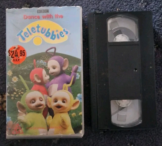 TELETUBBIES - DANCE With The - BBC VHS Video PAL Austrailian Version ...