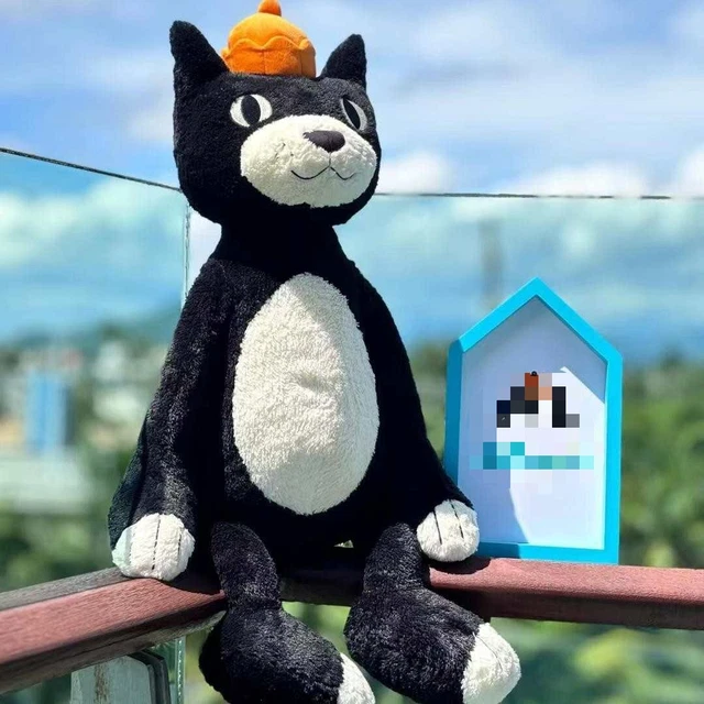 JELLYCAT 25TH ANNIVERSARY Black Cat: 48cm Jack Plush Toy 1pcs with Tags ...