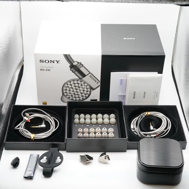 SONY IER-Z1R SIGNATURE Series Hi-Res In-Ear Monitor Earphones Tested w ...