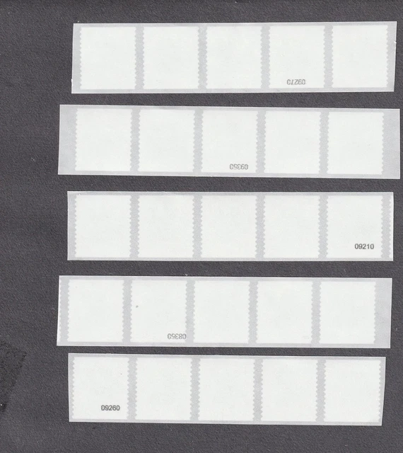 PNC5 4C BLUEBERRIES B1111US #5653 5 digit Bottom BN Set 5 MNH £10.17 ...