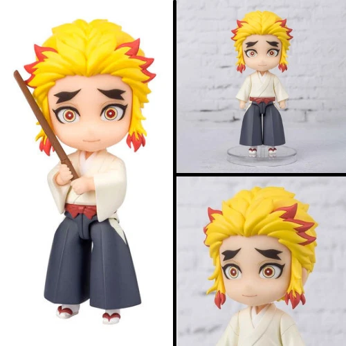 DEMON SLAYER KIMETSU no Yaiba Senjuro Rengoku Figure Figuarts Mini ...