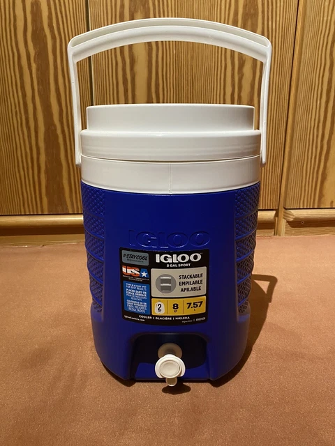 IGLOO GETRÄNKEBEHÄLTER MIT Zapfhahn, Sport 2 Gallon 7,6 l EUR 20,00 - PicClick DE