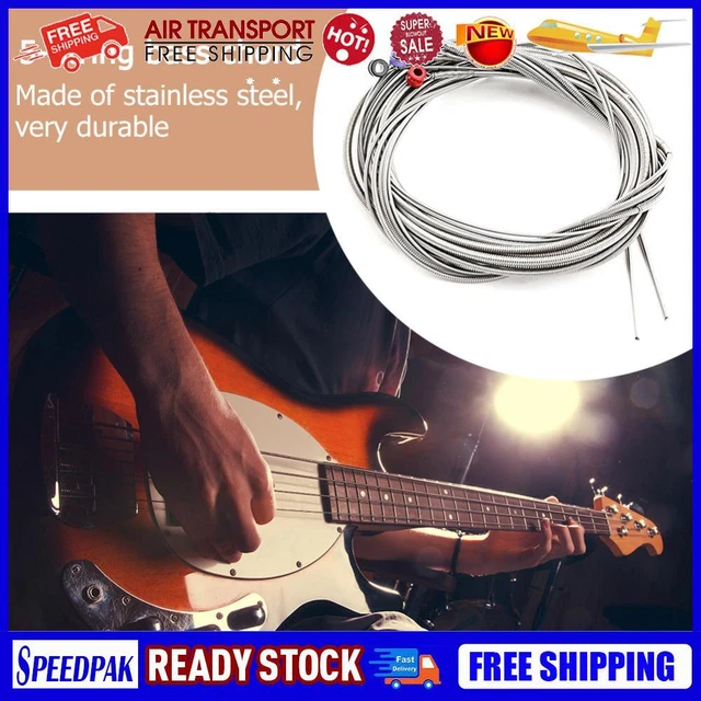 PROFESSIONAL BASS STRINGS Stainless Steel Guitar String Guitar Parts ...