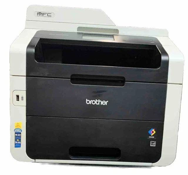 IMPRESORA LÁSER COLOR Brother MFC-9340 CDW, fax, copiadora, red dúplex ...