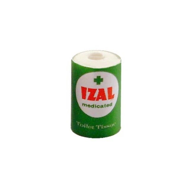 IZAL MEDICATED TOILET Paper for 12th Scale Dolls House (05010-287) £5. ...