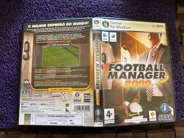 FOOTBALL MANAGER 2009 PC DVD Free Region English Portugal £13.63 ...