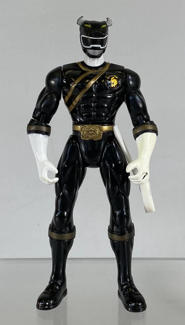 POWER RANGERS WILD Force Black Ranger 5.5” Action Figure 2001 Wild Pack ...