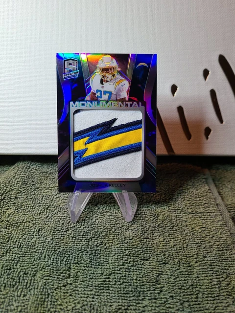 JOSHUA KELLEY 2020 Panini Spectra patch recrue monumental #'D 1/2 🙂 🙂 ...