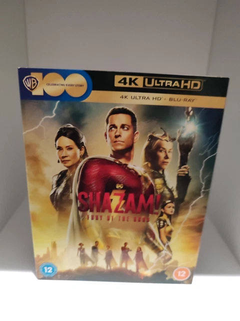 SHAZAM! FURY OF The Gods 4K Ultra Hd Blu-Ray **Slipcover Only No Discs ...