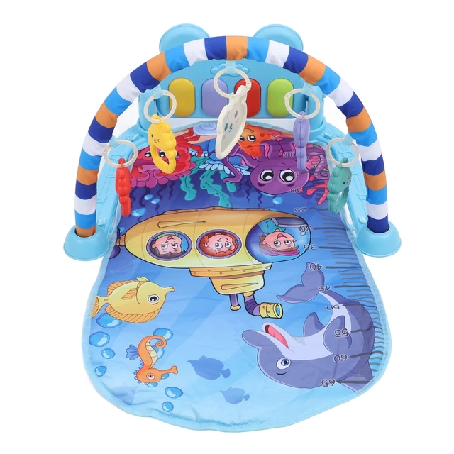 ^BABY KICK PIANO Gym Early Education Tummy Time Fitness Music Baby ...