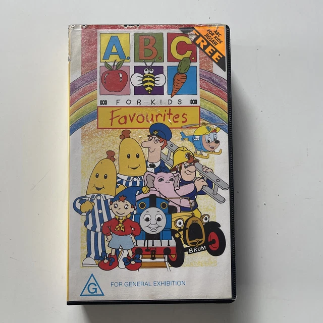 ABC FOR KIDS FAVOURITES 1997 VHS PAL £17.11 - PicClick UK