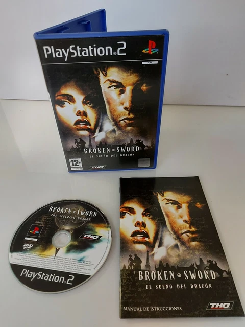 BROKEN SWORD EL Sueño Del Dragon Ps2 Version Pal España Con Manual £16. ...