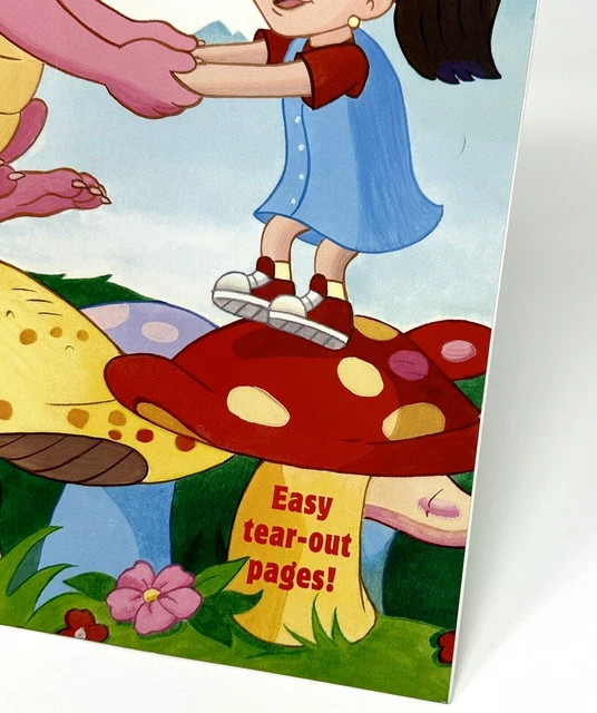 2000 DRAGON TALES Friends Forever Coloring Book + Sticker Time Unused ...