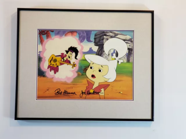 JETSONS FLINTSTONES JUDY Boyfriend Original Production Signed Cel Hanna ... JETSONS FLINTSTONES JUDY Boyfriend Original Production Signed Cel Hanna ...