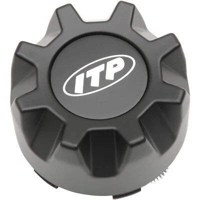 ITP - C110ITP - Center Cap, Storm Series - Matte Black Honda,Yamaha ...