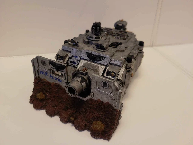 WARHAMMER 40K - Space Marine Vindicator Tank, Painted £25.00 - PicClick UK